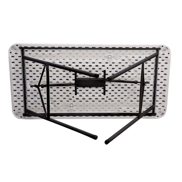 Newstorm Rectangular Plastic Folding Table - 4ft x 2ft - Kompakt 120 ...