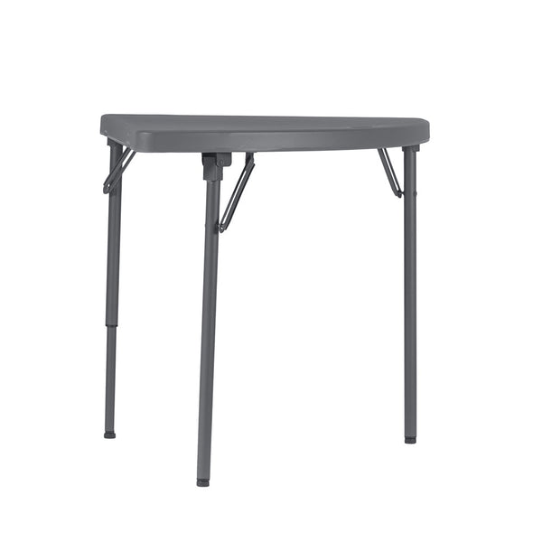 Zown Blow Moulded Plastic Folding Corner Table – Mogo Direct