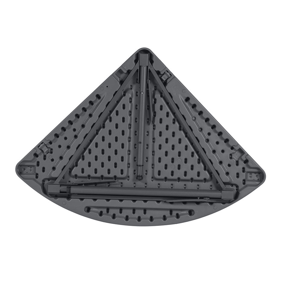 Zown Blow Moulded Plastic Folding Corner Table – Mogo Direct