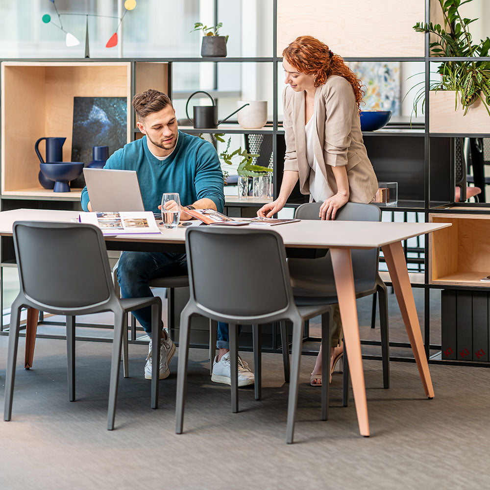 Hatton One Piece Plastic Chair – Mogo Direct