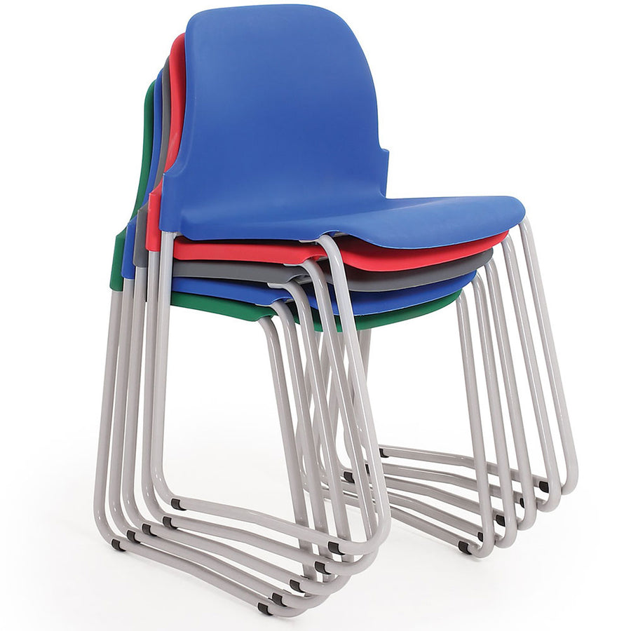 Polyprop Skid Base Classroom Chairs - Mogo Direct