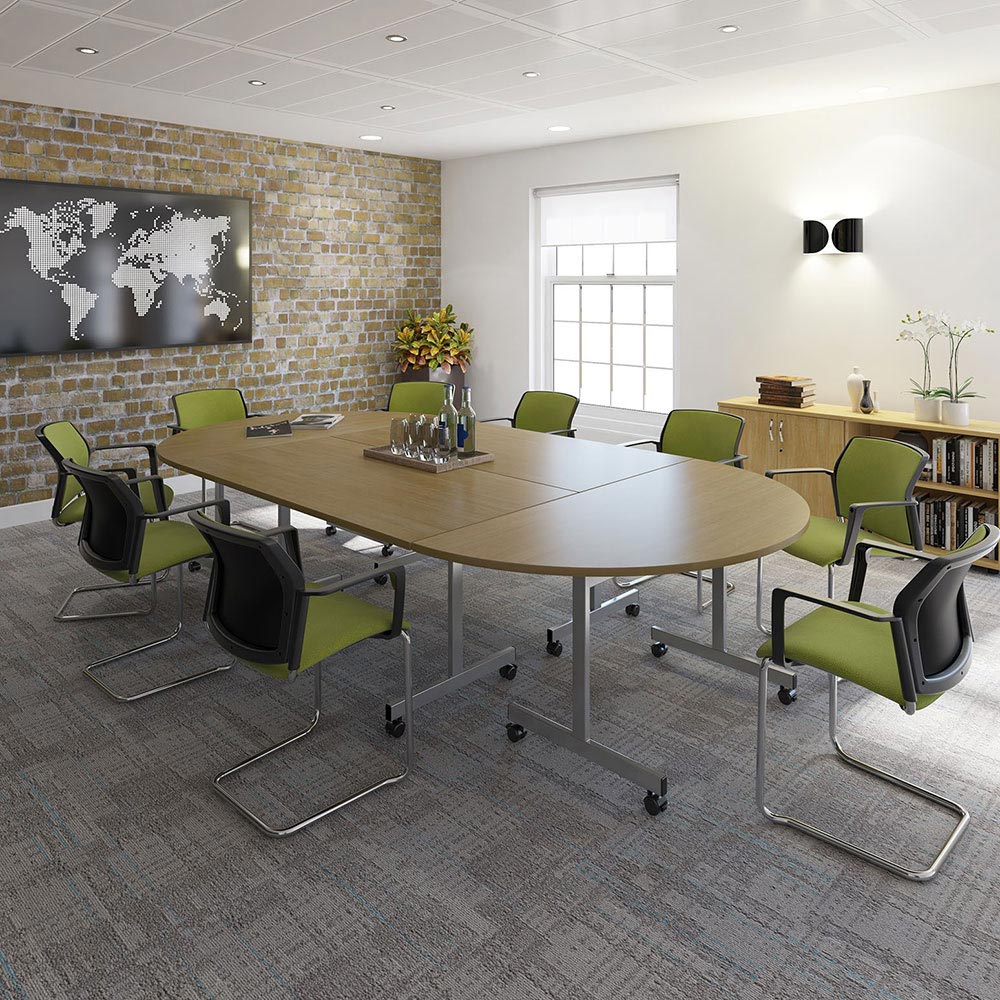Primo Tilt Top Meeting Table - Rectangular – Mogo Direct