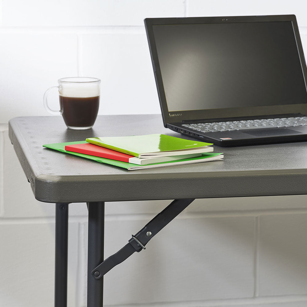 Zown Rectangle Plastic Folding Table 6ft x 2ft 6in XL180 – Mogo Direct