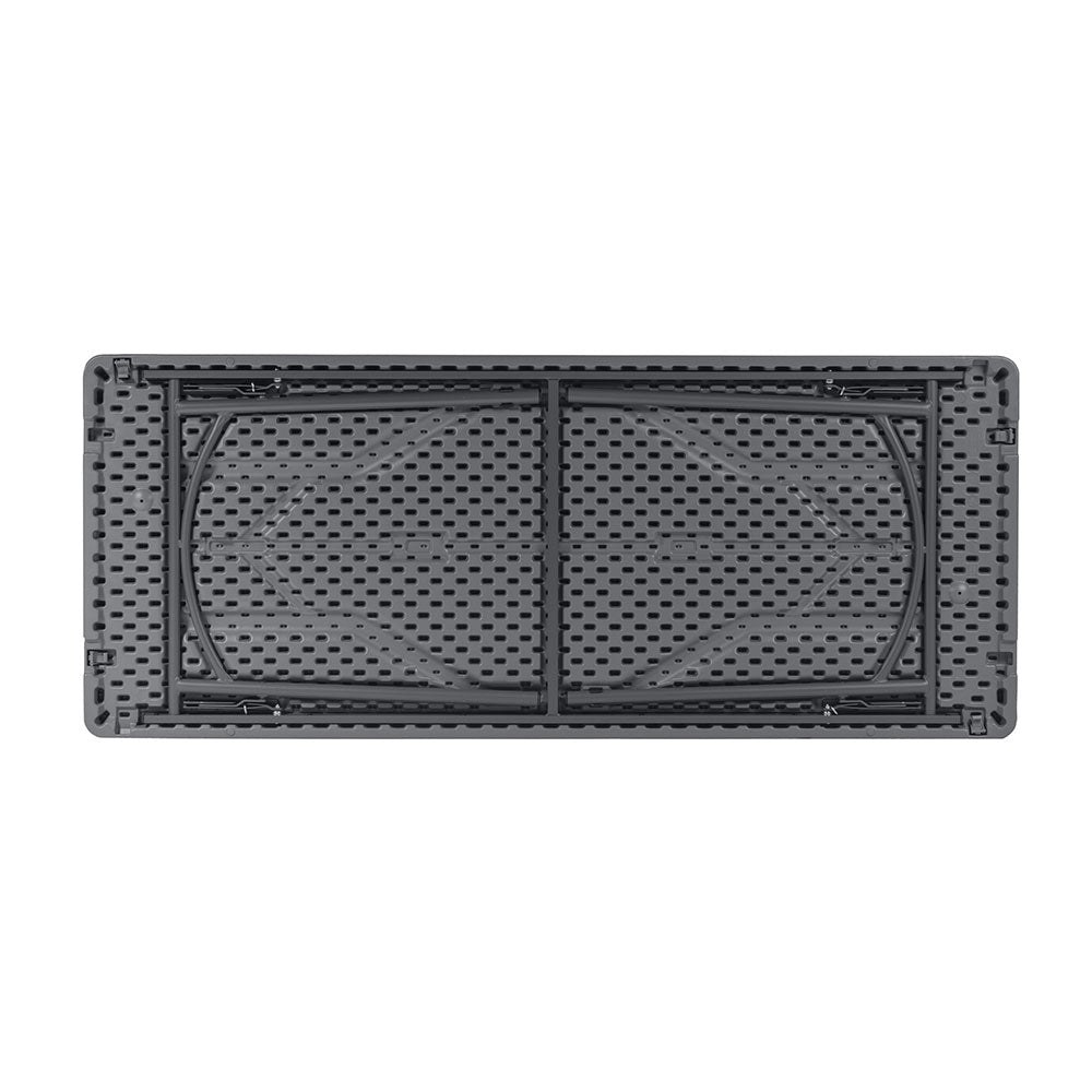 Zown Rectangle Plastic Folding Table 6ft x 2ft 6in XL180 – Mogo Direct