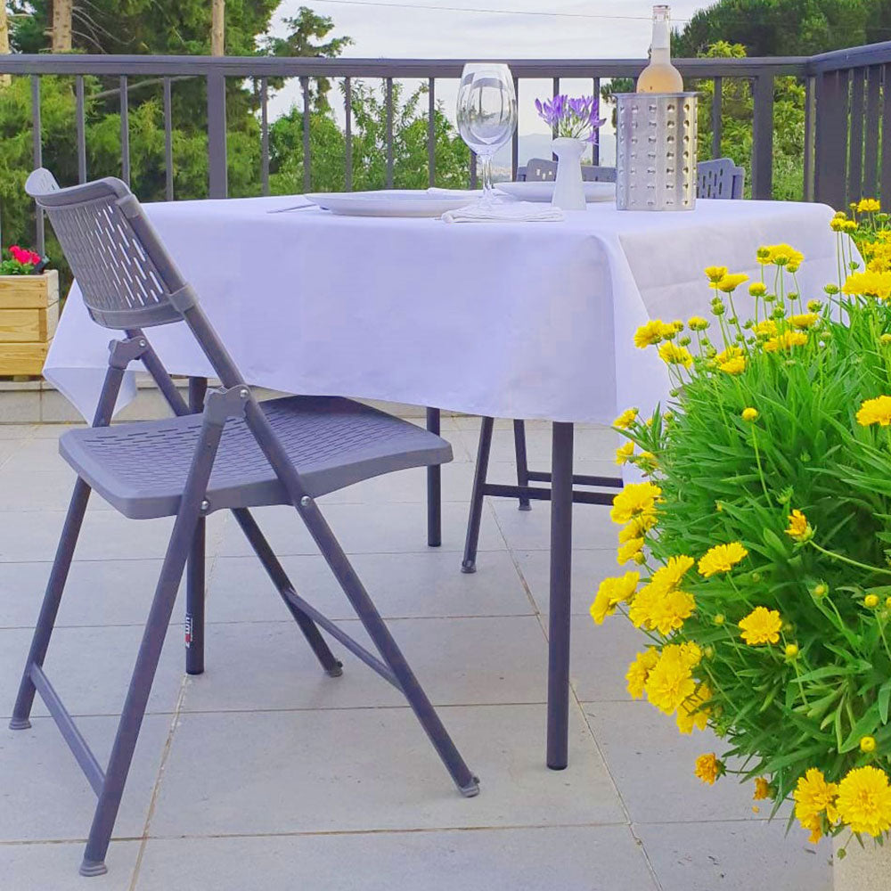 Zown Square Plastic Folding Table 3ft x 3ft XXL90 – Mogo Direct