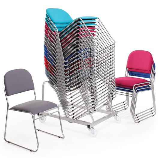 Stacking Chair Trolleys | Chair Trolley for Stacking Chairs – Mogo Direct